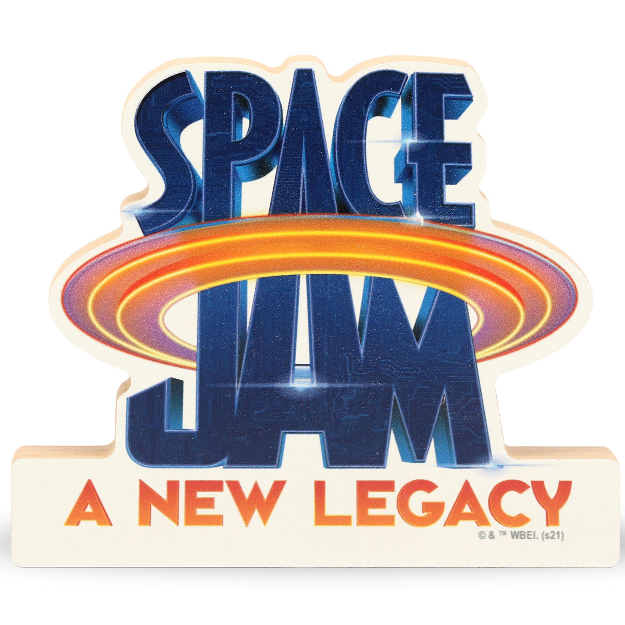 Warner Bros. Space Jam 2: A New Legacy Logo Chunky Wood Decor | Pop ...